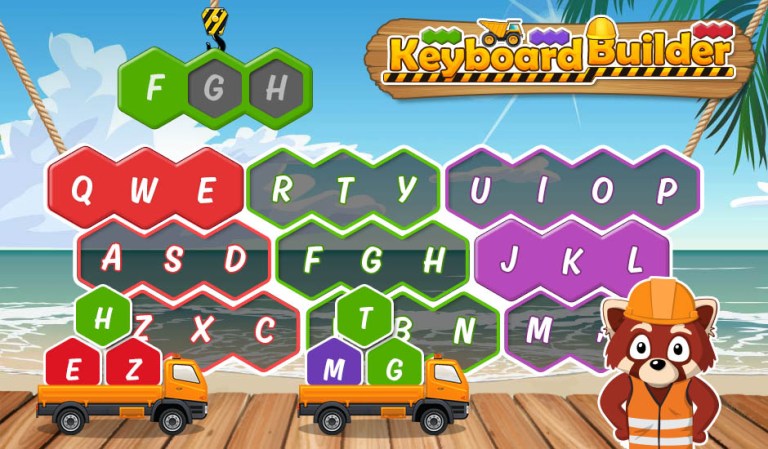 The pedagogics of My Keyboard Adventure: Mapping out the keyboard ...